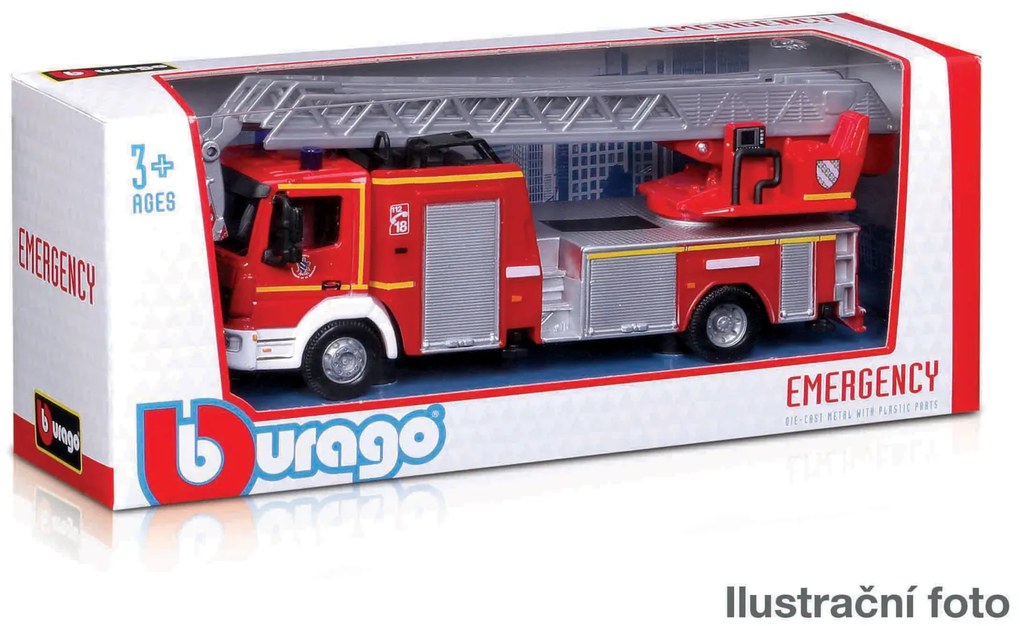 Bburago 1:50 emergency vehicles assort