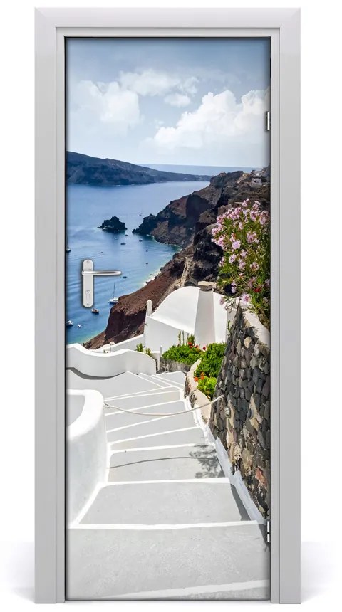 Fototapeta samolepící na dveře Santorini Řecko 75x205 cm