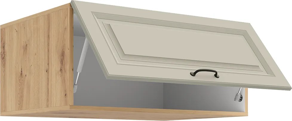 STILO ac | horní skříňka 80 NAGU-36 1F výklopná | 80 cm | HLUBOKÁ | artisan/světle šedá