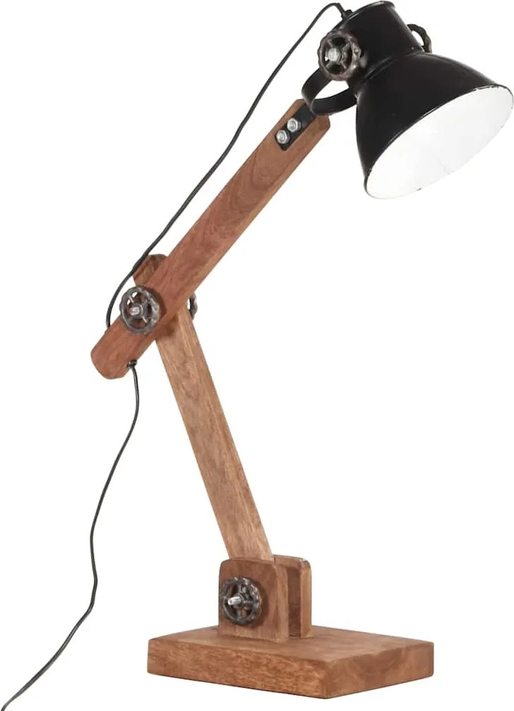 Industriální stolní lampa černá kulatá 58 x 18 x 90 cm E27 320553