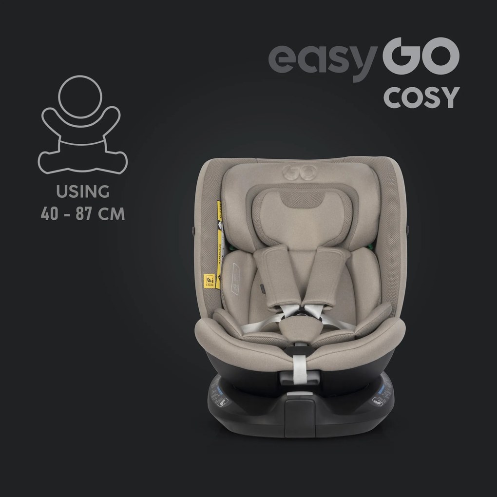 Autosedačka EasyGo Cosy Taupe
