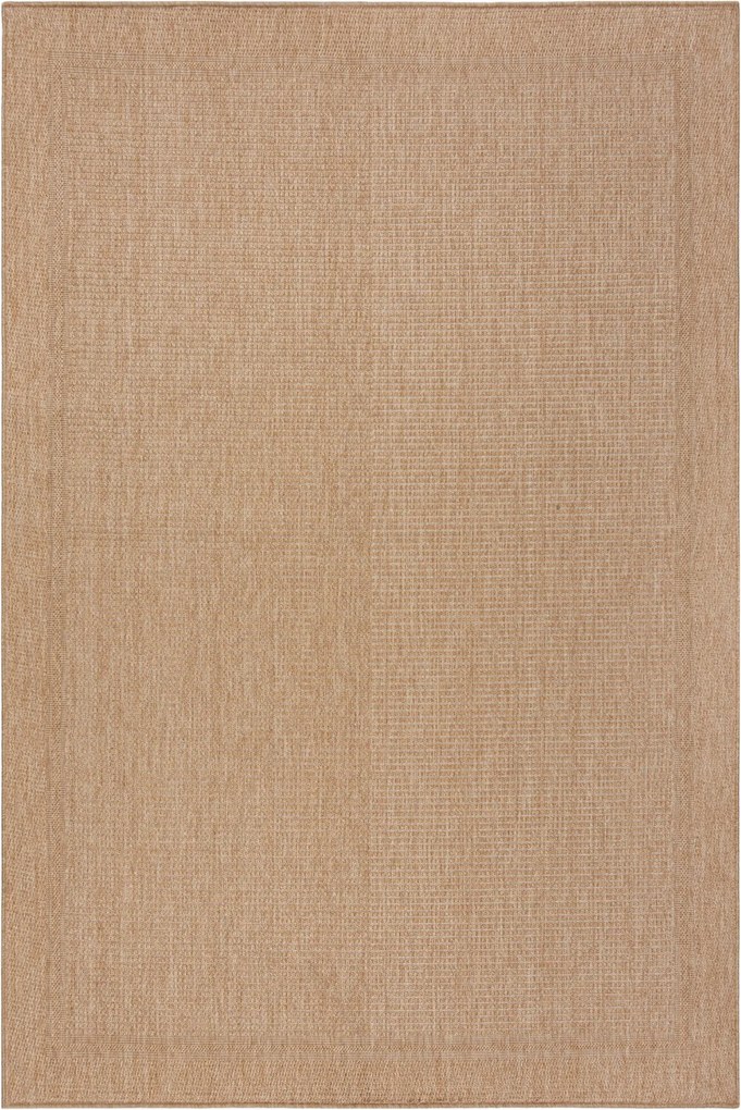 Kusový koberec Aruba Alfresco Weave Natural – na von aj na doma, 80x150, béžová, chodba / predsieň, Flair Rugs