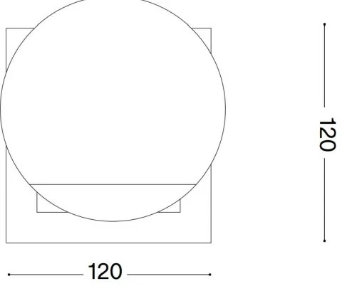 Ideal Lux - LED Stolní lampa ANGOLO 1xG9/3W/230V mosaz