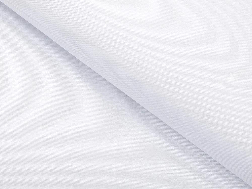 Biante Dekorační závěs TF-068 Bílý bez  vzoru 150x220 cm