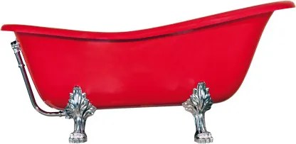 Besco OTYLIA (MERANO) 170 x 77 cm VANMER170W vana volně stojící bílá/bílá