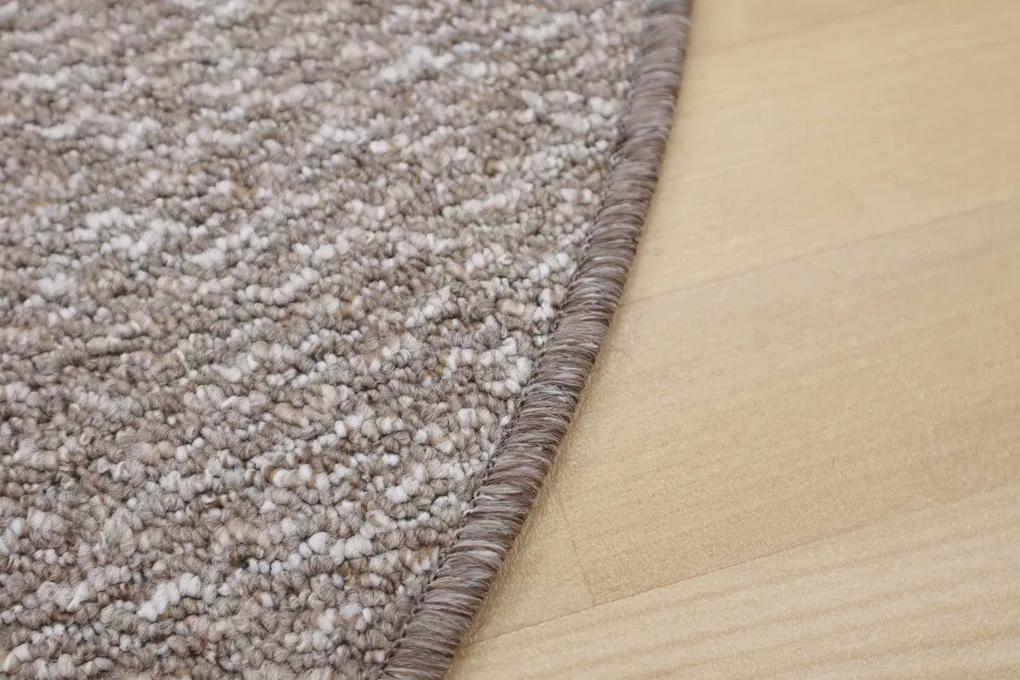 Vopi koberce Kusový koberec Toledo béžové kruh - 250x250 (průměr) kruh cm