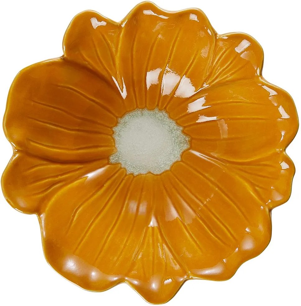 SUNFLOWER Dekorační mísa 20 cm - tm. žlutá