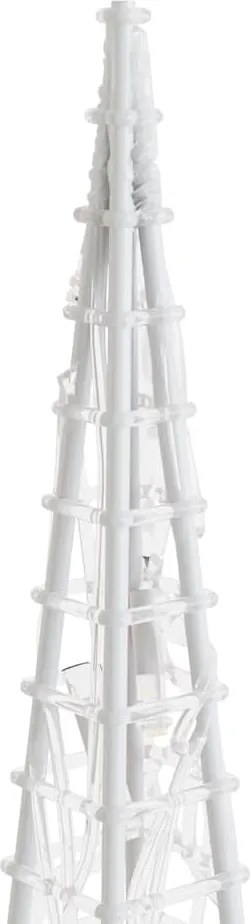 Sada akrylových světelných LED kuželů modrá 60/90/120 cm 328973