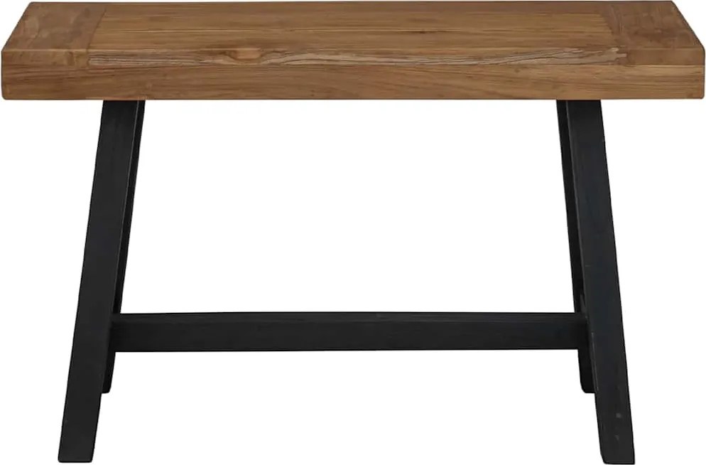 Lavice 80 cm masivní teakové dřevo 340742