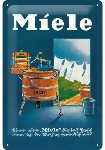 Postershop Plechová cedule - Miele 30x20 cm