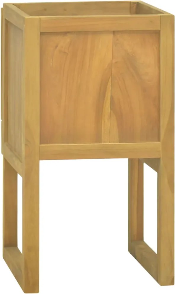 Koupelnová skříňka 41 x 40 x 75 cm masivní teakové dřevo 338246