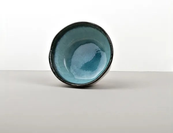 Made in Japan (MIJ) Sky Blue Nepravidelná Miska 14,5 cm, 550 ml
