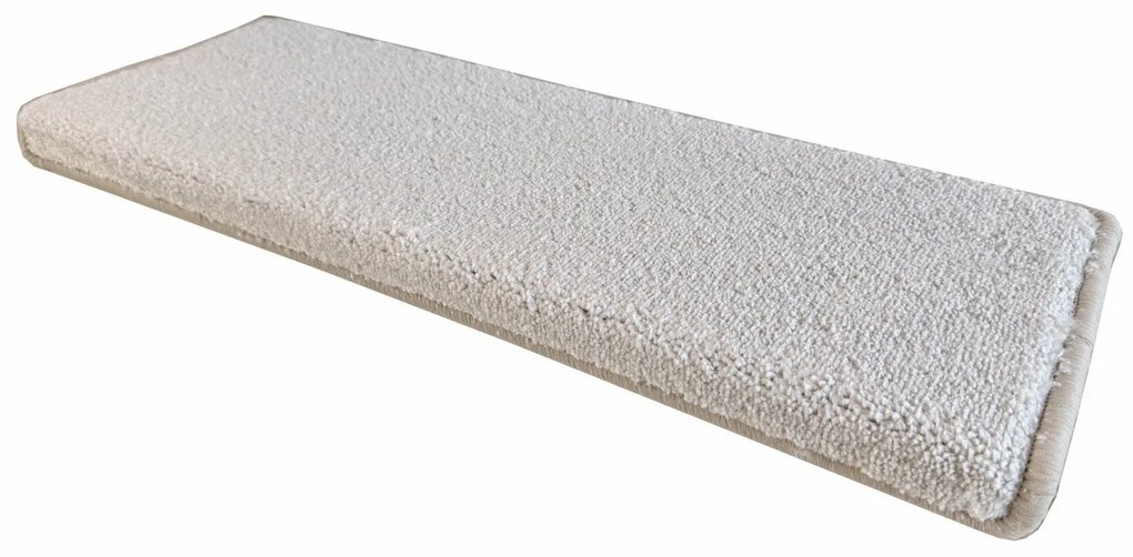 Vopi Nášlapy na schody Laguna krémová obdélník, samolepící - 24x65 obdélník (rozměr včetně ohybu)