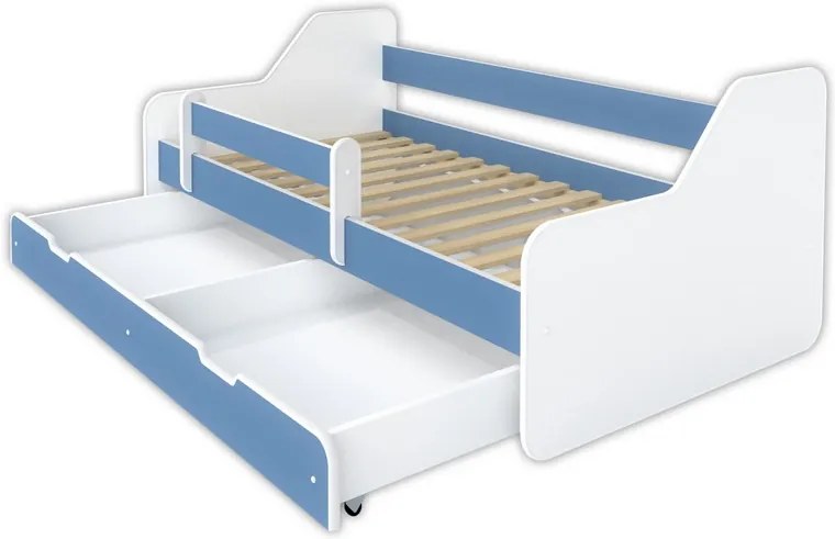 Dětská postel Dione 160x80 modrá