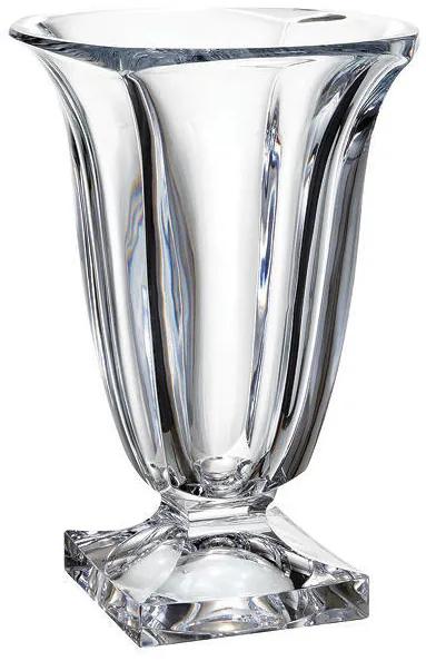 Bohemia Crystal váza na noze Magma 290mm | BIANO