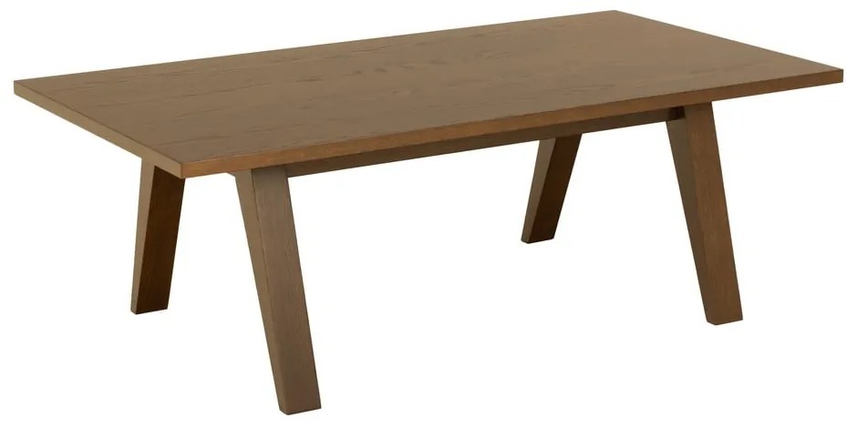 Hnědý konferenční stolek v dekoru dubu 70x130 cm A-Line – Actona