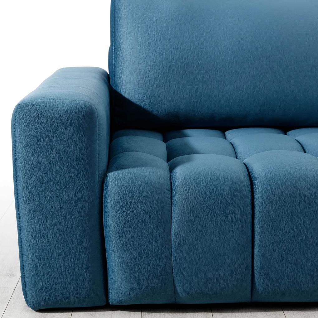 Eltap Rohová sedací souprava Bonett Materiál a barva potahu: Grande 75 - modrá, Orientace: pravá