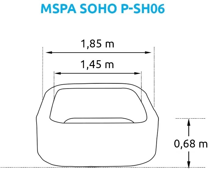 Hanscraft MSpa SOHO P-SH06