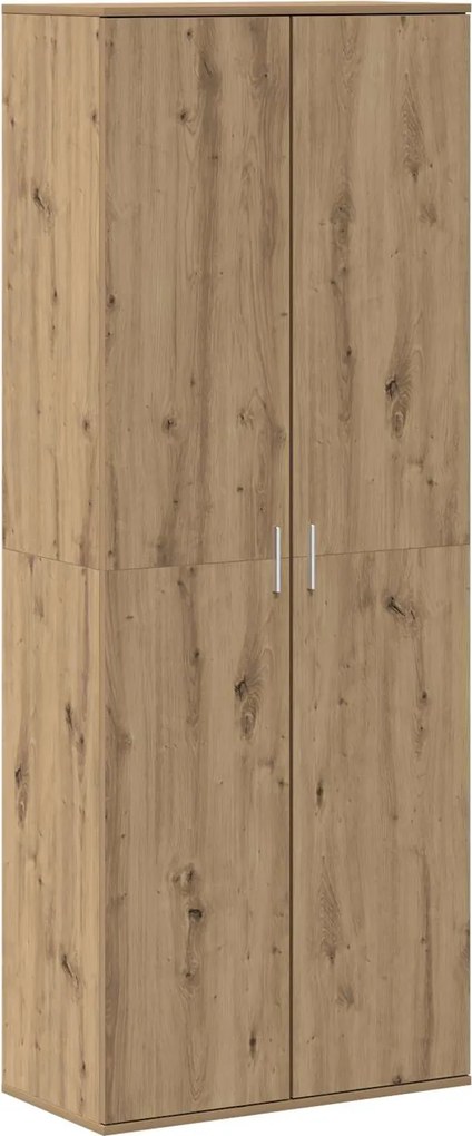 Vysoký bufet 70 x 33,5 x 180 cm Kompozitní dřevo Artisanový dub 3365565