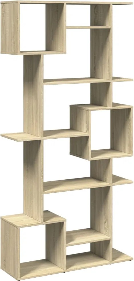 Knihovna dub sonoma 92 x 29 x 188 cm kompozitní dřevo 3310318