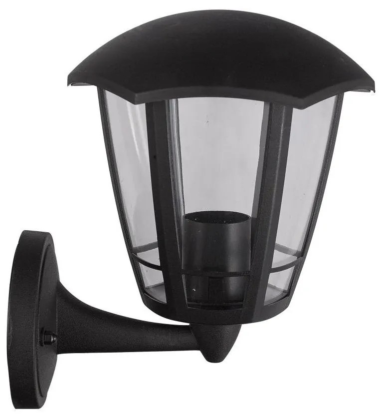 Venkovní nástěnná lampa 1xE27/42W/230V IP44 černá