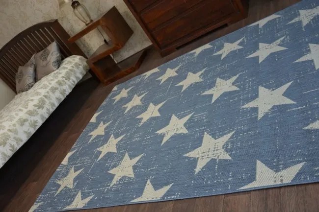 Koberec Floorlux sizal flat 48648/591 hvězdy