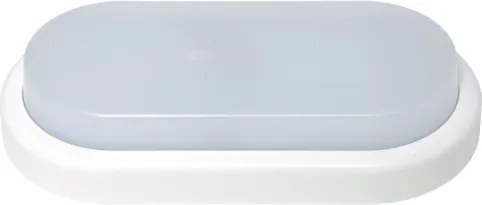 LED svítidlo Ecolite OVAL 12W/850lm 4000K IP54 bílý LED-BL12W-BI
