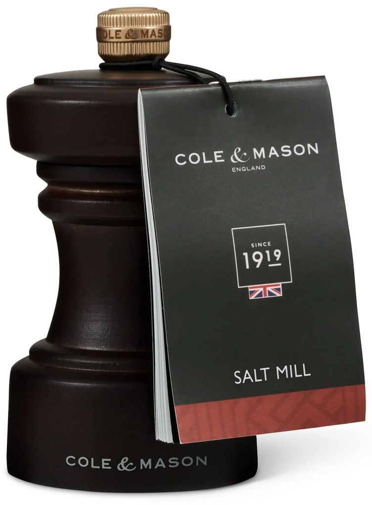 Cole&Mason Mlýnek na sůl Hoxton Chocolate Wood Precision+