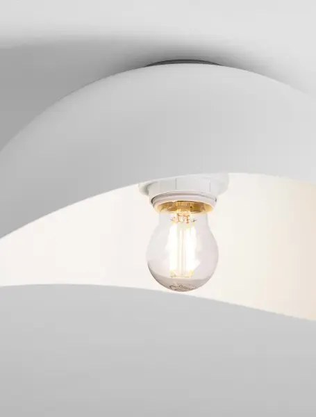 LED bílé moderní stropní svítidlo Opsi 40