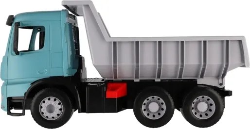 Auto sklápěč Mercedes GIGA TRUCKS 65 cm modrá/šedá