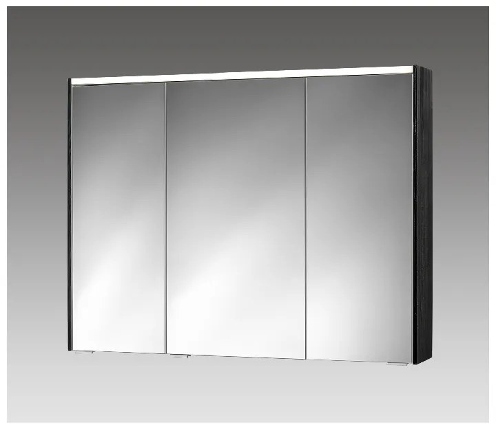 Jokey Plastik JOKEY KHX 100 dřevěný dekor-tmavý zrcadlová skříňka MDF 251013020-0960