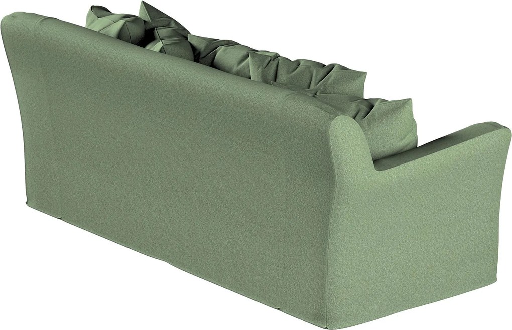 Potah na pohovku IKEA Tomelilla 3-místná nerozkládací barva zelená látka pletený vzor