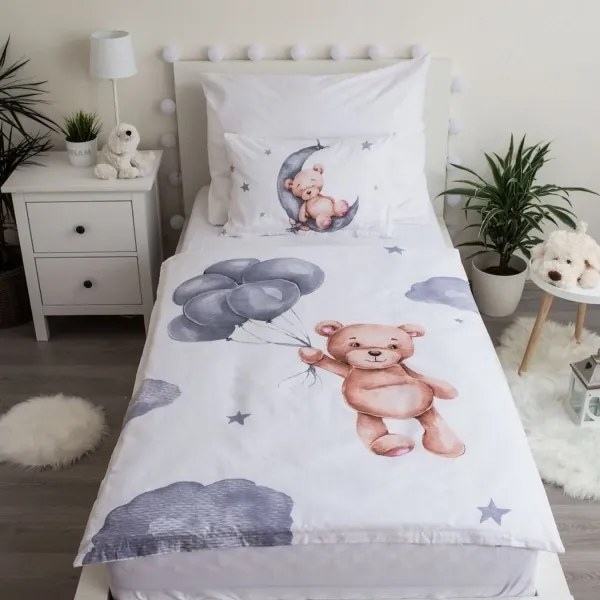 Jerry Fabrics Povlečení do postýlky Medvídek 02 baby 100x135, 40x60 cm