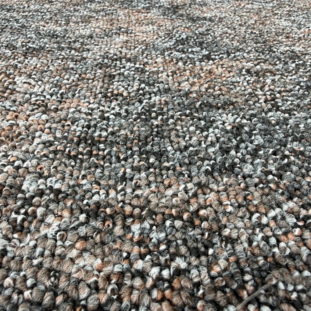 Vopi, Běhoun na míru Madrid hnědošedý, šíře 150 cm, hnědá, chodba / předsíň