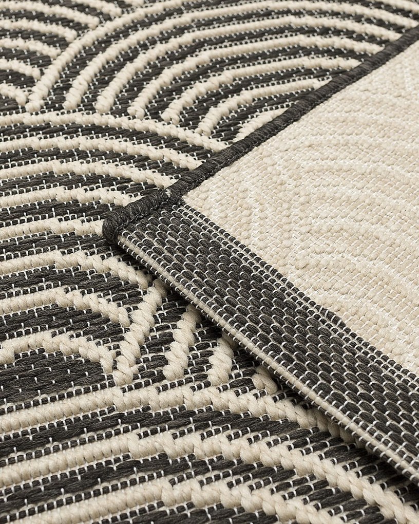 Koberec Jersey Home beige/black 120x170cm