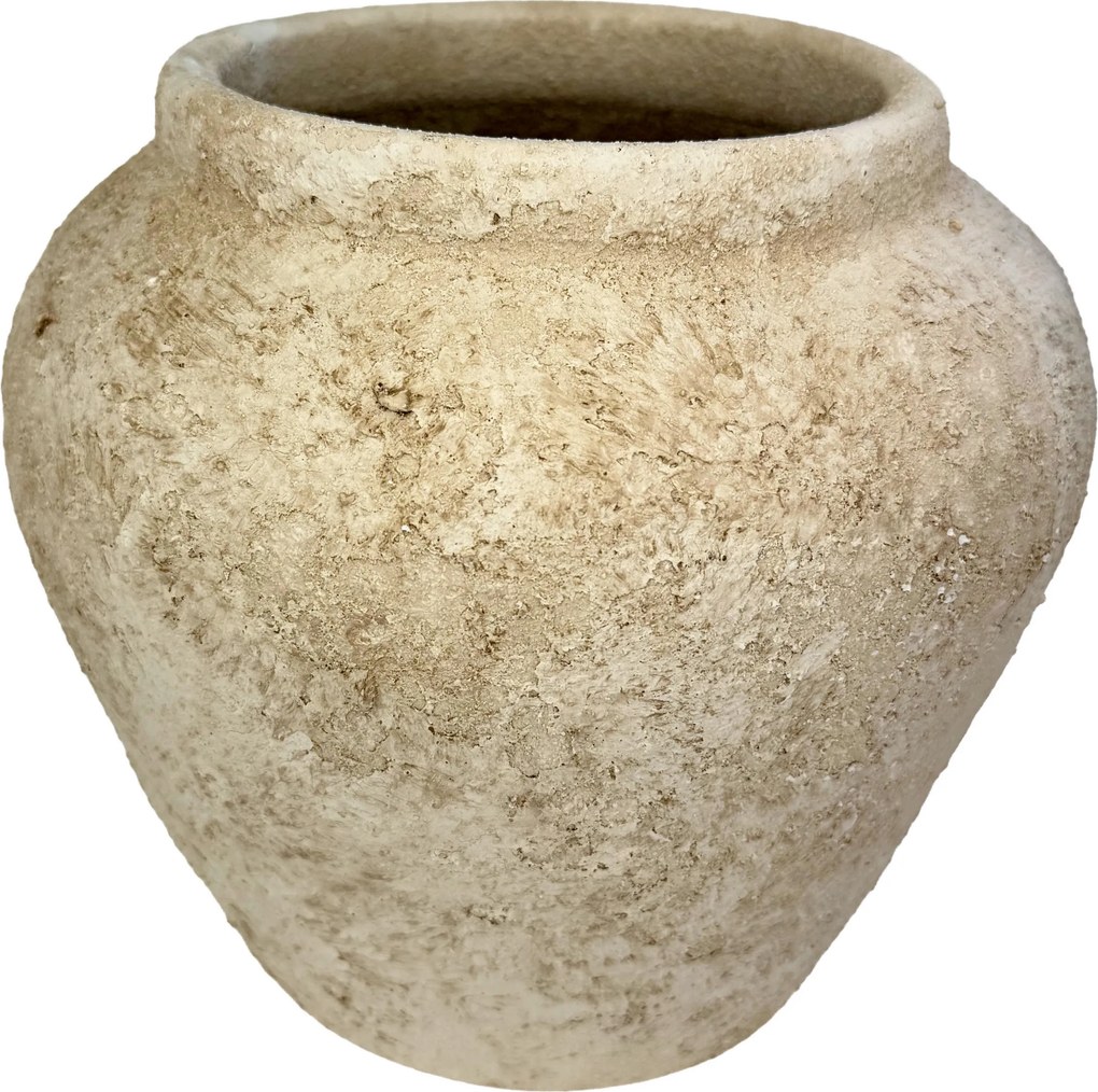 XXXLutz VÁZA, keramika, 22 cm - Keramické vázy - 005140007002