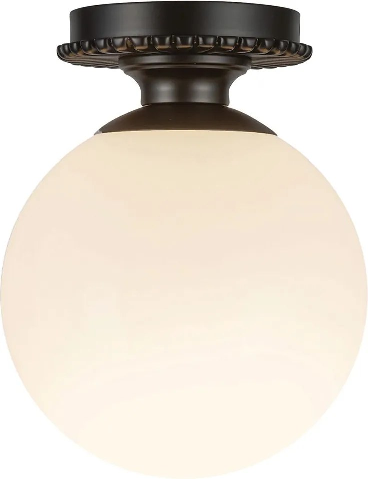 Stropní svítidlo do koupelny Elstead OTIS MB IP44 černá barva 20 cm