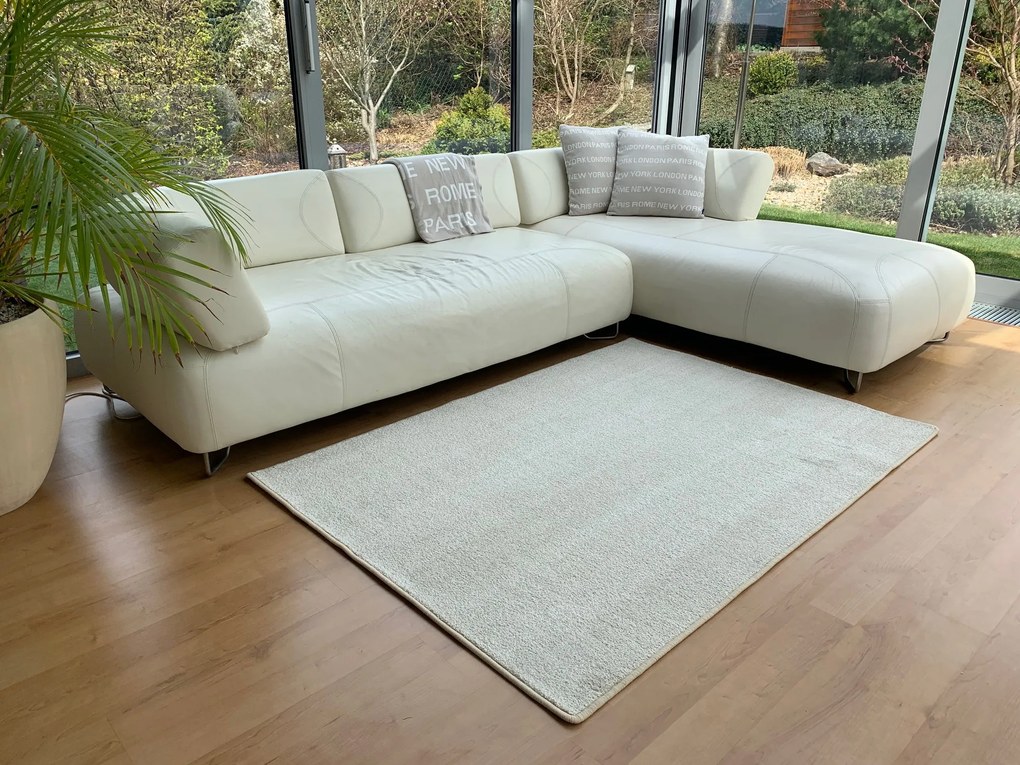 Vopi, Kusový koberec Capri Lux cream, 80x150, béžová, chodba / předsíň
