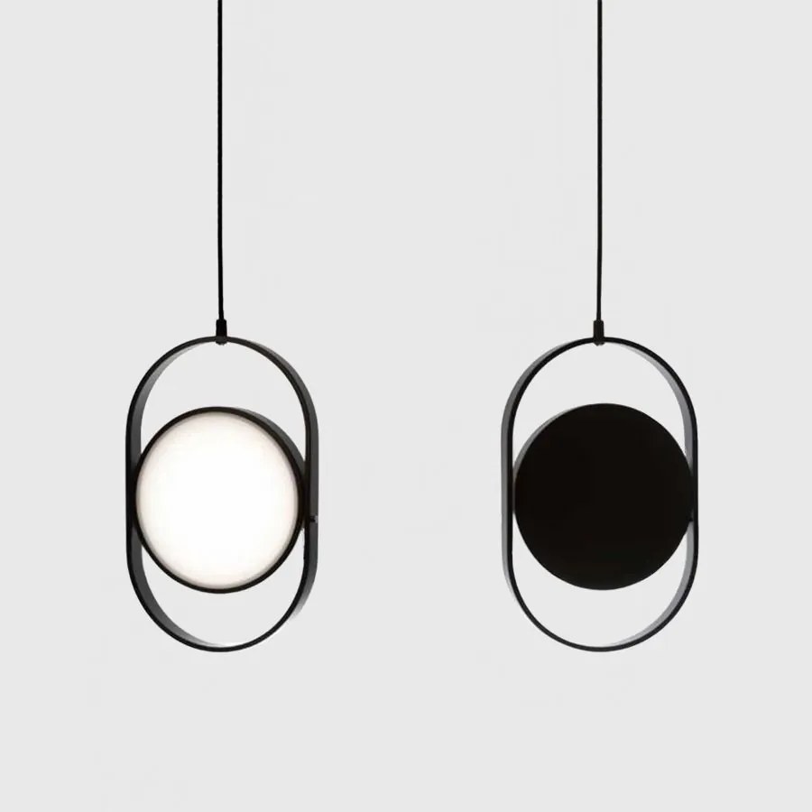 Toolight Toolight, LED závěsné svítidlo 18W, 4000K, APP1554-CP, černá, OSW-05662