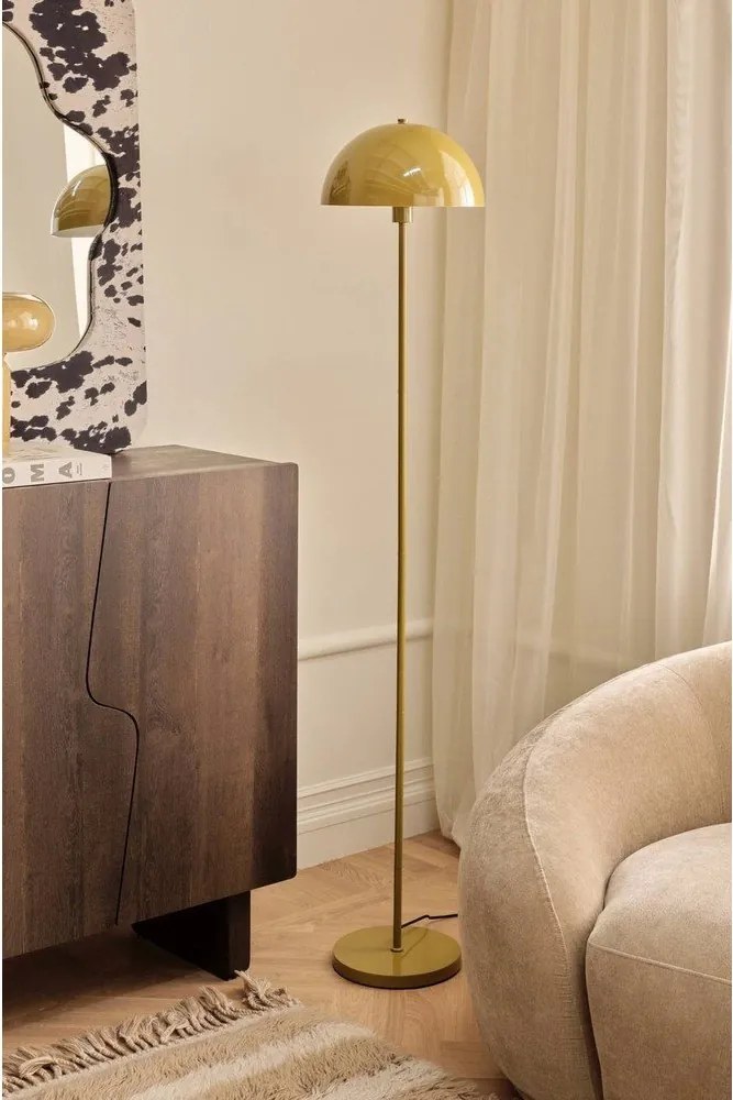 Khaki kovová stojací lampa (výška 160 cm) Morris – Ellos Home