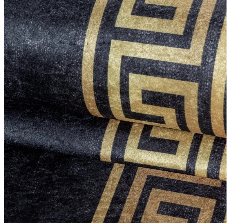 Ayyildiz Kusový koberec FIESTA 4305, Černá Rozměr koberce: 160 x 230 cm