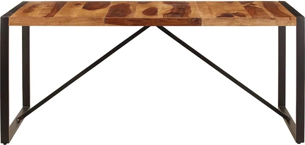 Jídelní stůl 180 x 90 x 75 cm masivní akáciové dřevo 247416