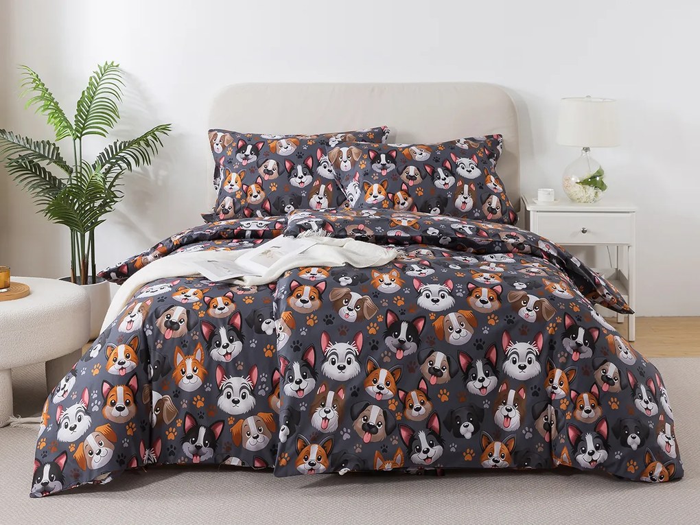 XPOSE® Bavlněné Renforcé povlečení DOGS