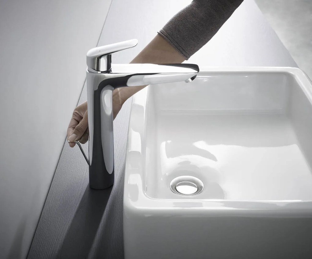 Hansgrohe Logis, páková umyvadlová baterie 190, s odtokovou soupravou, chromová, 71090000