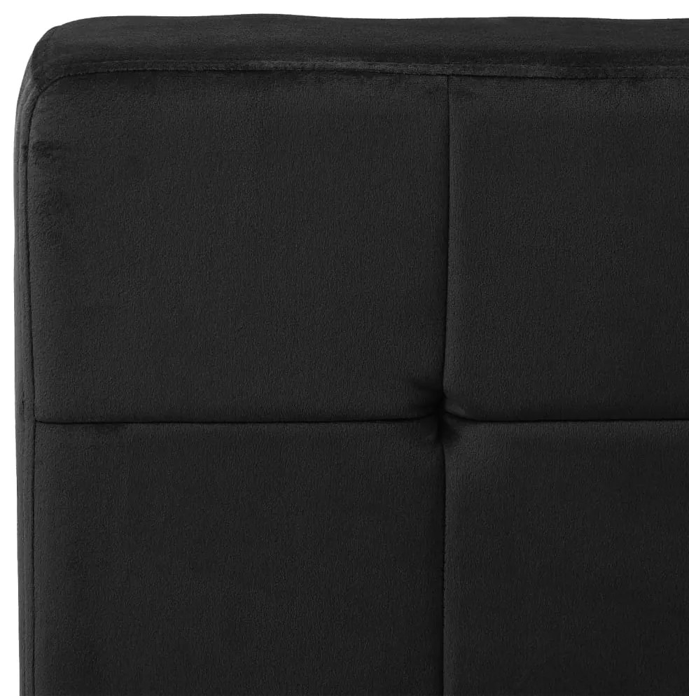 Relaxační židle Vade - 65x79x87 cm | černá samet