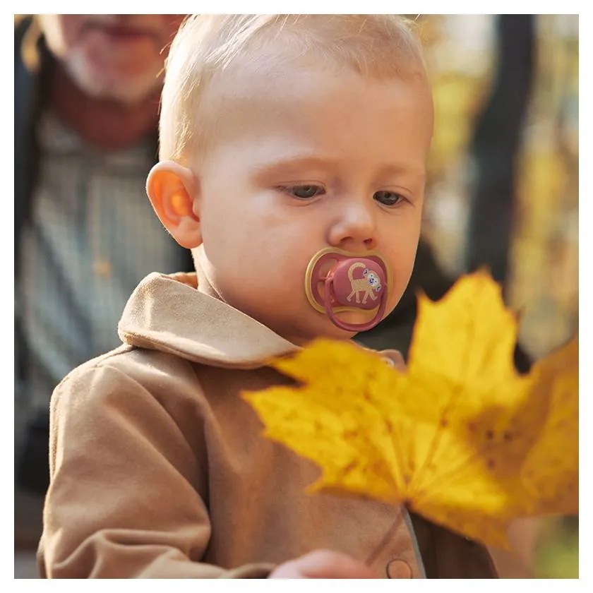 PHILIPS AVENT Šidítko Ultra air obrázek 18 m+ dívka, 2 ks Philips Avent