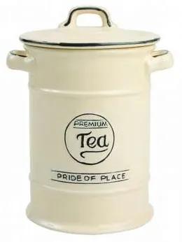 Keramická dóza na čaj T&amp;G Woodware Pride of Place, krémová - T&amp;G Woodware