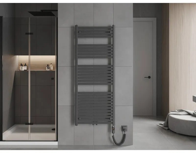 Mexen Hades, elektrické topné těleso 1500 x 600 mm, 900 W, antracitová, W104-1500-600-2900-66