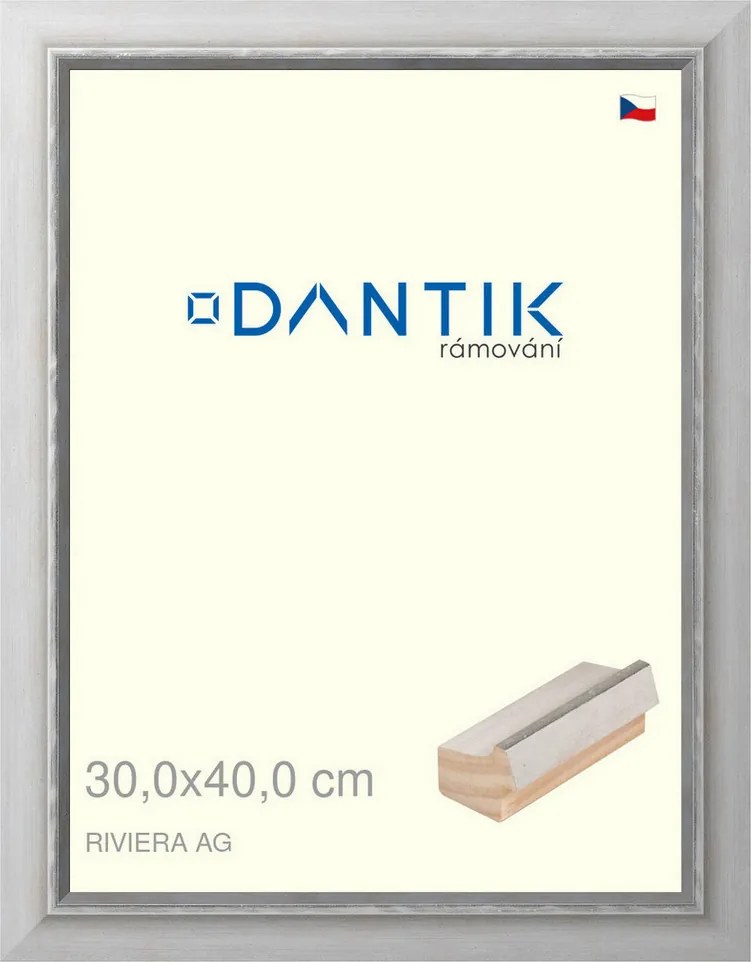 DANTIK rámeček 30x40 | RIVIERA AG (Plexi Čiré)