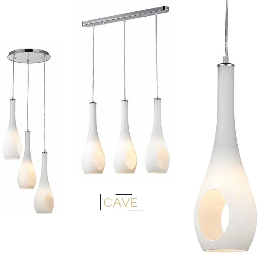 ACA DECOR Závěsné svítidlo CAVE 60W/E14/230V/IP20